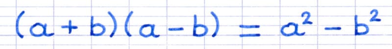 Démontrer l'identité remarquable (a+b)(a-b) = a²-b²