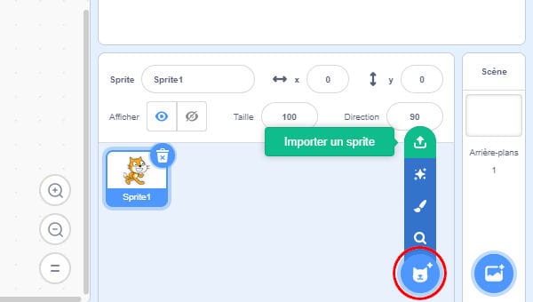 Scratch: Créer et Importer un Labyrinthe