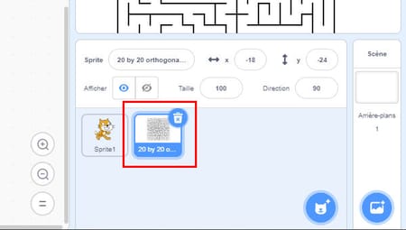 Scratch : Créer et Importer un Labyrinthe | Math Coaching