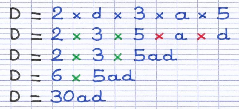 Simplifier une Expression Littérale
