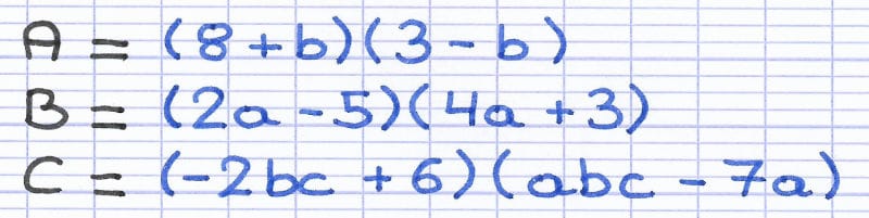 Distributivité Double - Développer une Expression Littérale